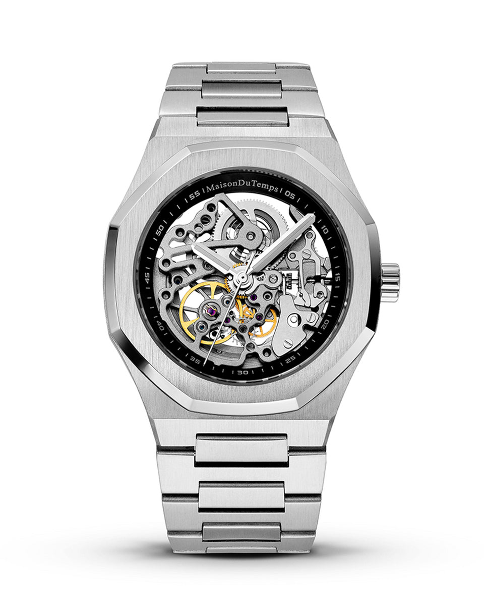 MTBeta Skeleton Acier (42mm) – Tempus Shop